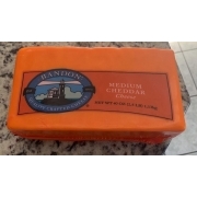 Bandon Cheese, Medium Cheddar: Calories, Nutrition Analysis & More ...