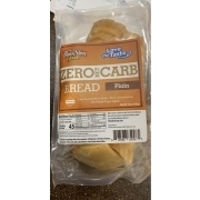 Thin Slim Foods Bread, Zero Net Carb, Plain: Calories, Nutrition ...