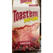 Toast'em Pop-Ups Toaster Pastry, Frosted Cherry: Calories, Nutrition ...