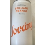 Sovany Sparkling Water, Brilliant Orange: Calories, Nutrition Analysis & More | Fooducate
