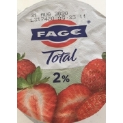 FAGE Total Yogurt, 2%, Strawberry: Calories, Nutrition Analysis & More ...
