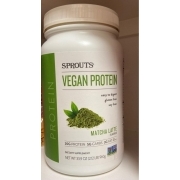Sprouts Vegan Protein, Matcha Latta Flavored, Dietary Supplement ...
