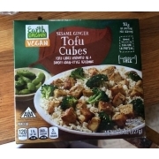 Earth Growth Tofu Cubes, Sesame Ginger: Calories, Nutrition Analysis ...