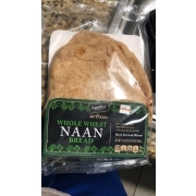 Signature Select Naan Bread, Whole Wheat, Artisan: Calories, Nutrition ...