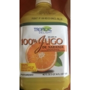 Tropical Delight Orange Juice: Calories, Nutrition Analysis & More ...