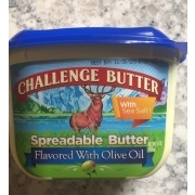 Challenge Butter Spreadable Butter, Flavored with Olive Oil: Calories ...