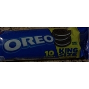 Oreo Oreo Cookies, King Size: Calories, Nutrition Analysis & More ...