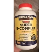 Kirkland Signature Super B-Complex With Electrolytes, Dietary ...
