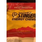 Honey Stinger Organic Energy Chews, Fruit Smoothie: Calories, Nutrition ...