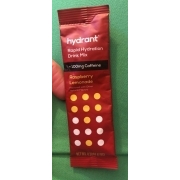 Hydrant Rapid Hydration Drink Mix, Raspberry Lemonade: Calories ...