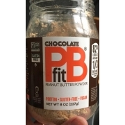 Betterbody Foods Pb Fit, Chocolate Peanut Butter Powder: Calories ...