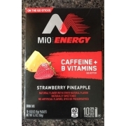 Mio Energy Drink Mix, Strawberry Pineapple: Calories, Nutrition ...