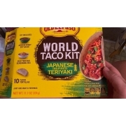 Old El Paso World Taco Kit, Japanese Inspired Teriyaki: Calories ...