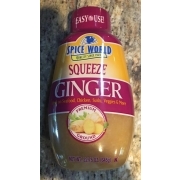 Spice World Squeeze Ginger: Calories, Nutrition Analysis & More | Fooducate