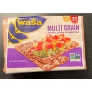 Wasa Whole Grain Crispbread, Multi Grain: Calories, Nutrition Analysis ...