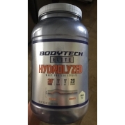 Bodytech Whey Protein Isolate, Hydrolyzed, Vanilla: Calories, Nutrition ...