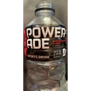 Powerade Sports Drink, Blue Raspberry Cherry: Calories, Nutrition ...