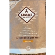 Ka'chava The Whole Body Meal, Vanilla: Calories, Nutrition Analysis ...