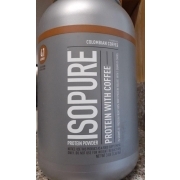 Isopure Protein Powder, Colombian Coffee: Calories, Nutrition Analysis ...