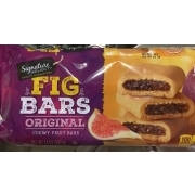 Safeway Fig Bars, Chewy Fib Bars Made With Real Fruit: Calories ...