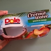 Dole Coconut Water, Peach And Mango: Calories, Nutrition Analysis ...