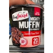Flap Jacked Mighty Muffin With Probiotics, Chocolate Peanut Butter ...