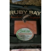 Ruby Bay Salmon, Smoked: Calories, Nutrition Analysis & More | Fooducate