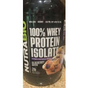 Nutra Bio Whey Protein Isolate, Blueberry: Calories, Nutrition Analysis ...