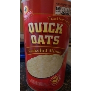 ShopRite Quick Oats: Calories, Nutrition Analysis & More | Fooducate