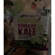 Trader Joes Shredded Kale Calories Nutrition Analysis And More Fooducate
