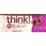 think! High Protein Bar, Chocolate Fudge: Calories, Nutrition Analysis ...