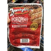 Zweigle's Hot Dogs, Natural Casing, Premium,Texas Brand: Calories ...