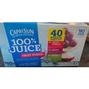 Capri Sun Juice, 100%, Fruit Dive: Calories, Nutrition Analysis & More ...