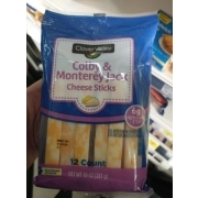 Clover Valley Cheese Sticks, Colby & Monterey Jack: Calories, Nutrition ...