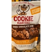 Crazy Monkey Baking Cookie Clusters, Dark Chocolate Chip: Calories ...