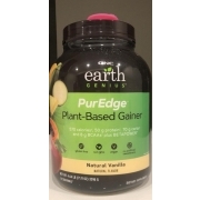 GNC Earth Genius, Plant Based Gainer, Natural Vanilla, Dietary ...