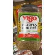 Vigo Classic Cilantro Lime Rice: Calories, Nutrition Analysis & More ...