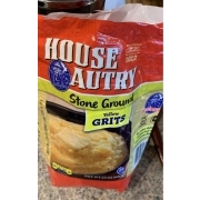 House Autry Yellow Grits, Stone Ground: Calories, Nutrition Analysis ...