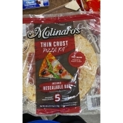 Molinaro's Pizza Kit, Thin Crust: Calories, Nutrition Analysis & More ...