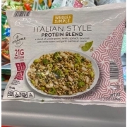 Whole & Simple Italian Style Protein Blend: Calories, Nutrition ...