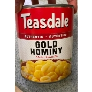 Teasdale Gold Hominy: Calories, Nutrition Analysis & More | Fooducate