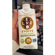 Evolve Protein Shake, Mellow Mocha Flavored: Calories, Nutrition ...