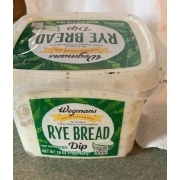 Wegmans Rye Bread Dip: Calories, Nutrition Analysis & More | Fooducate