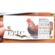 Epic Bar, Chicken Sriracha: Calories, Nutrition Analysis & More | Fooducate