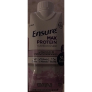 Abbott Ensure Nutrition Shake, Max Protein, Mixed Berry: Calories ...