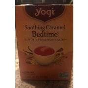Yogi Tea, Bedtime, Soothing Caramel: Calories, Nutrition Analysis ...