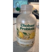 Chobani Probiotic Plant-Based Drink, Lemon Ginger: Calories, Nutrition ...