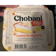 Chobani Flip Yogurt, Lemon Meringue Pie: Calories, Nutrition Analysis ...