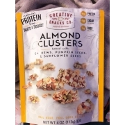 Creative Snacks Co Almond Clusters: Calories, Nutrition Analysis & More ...
