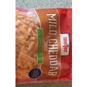 Meijer Mild Cheddar Cheese: Calories, Nutrition Analysis & More | Fooducate